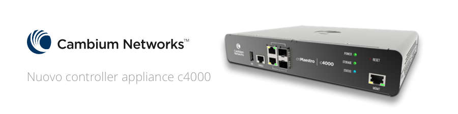 c4000 è il nuovo controller fisico per le reti Cambium Networks - Aikom ...