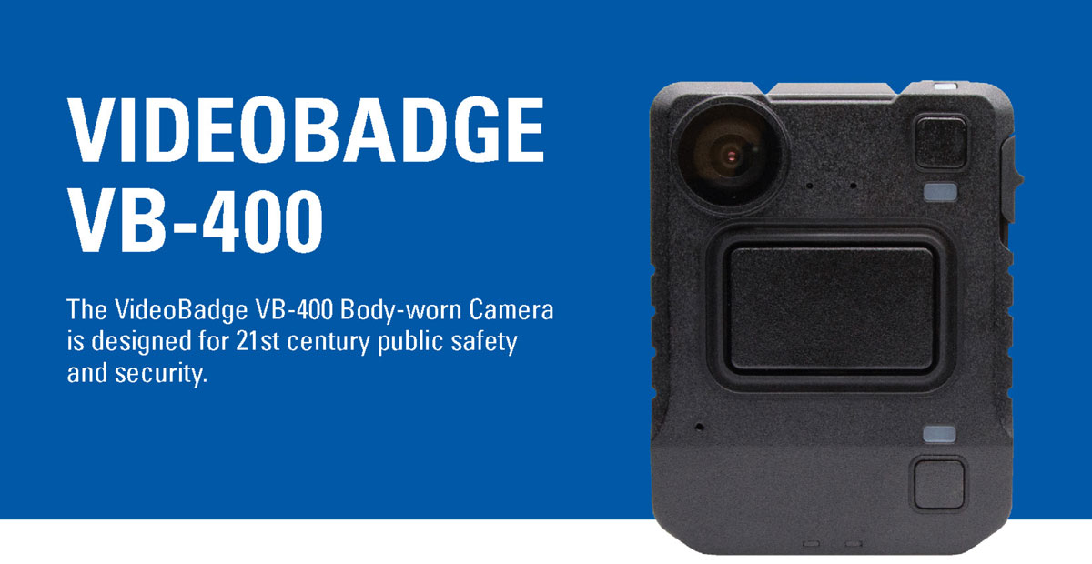 Bodycam VideoBadge VB-400 Motorola Solutions - Aikom Technology