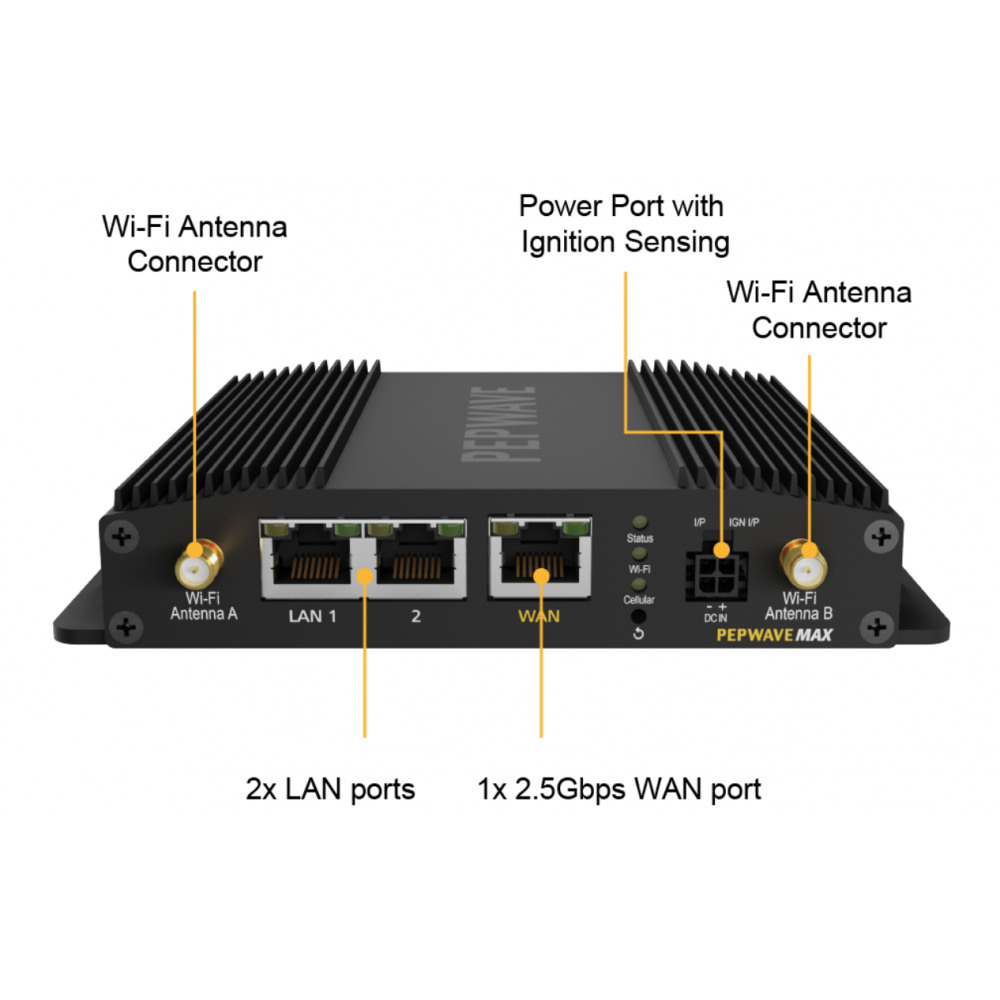 MAX BR1 Pro 5G Peplink - Wireless Networking - Aikom Technology Peplink - Aikom Technology