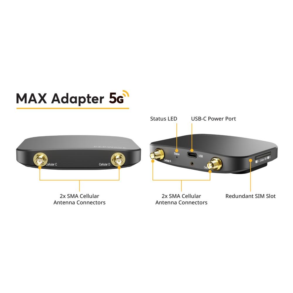 MAX Adapter 5G Peplink - Aikom Technology