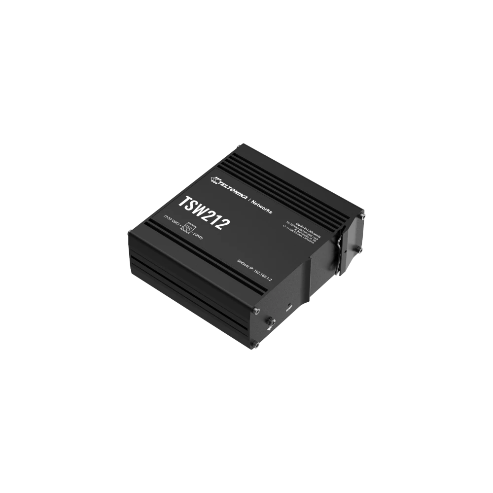Switch managed L2 TSW212 Teltonika Networks - Networking - Aikom Technology Teltonika Networks ...