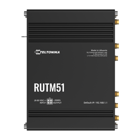 Router industriale 5G Dual-SIM RUTM51 Teltonika Networks - Aikom ...