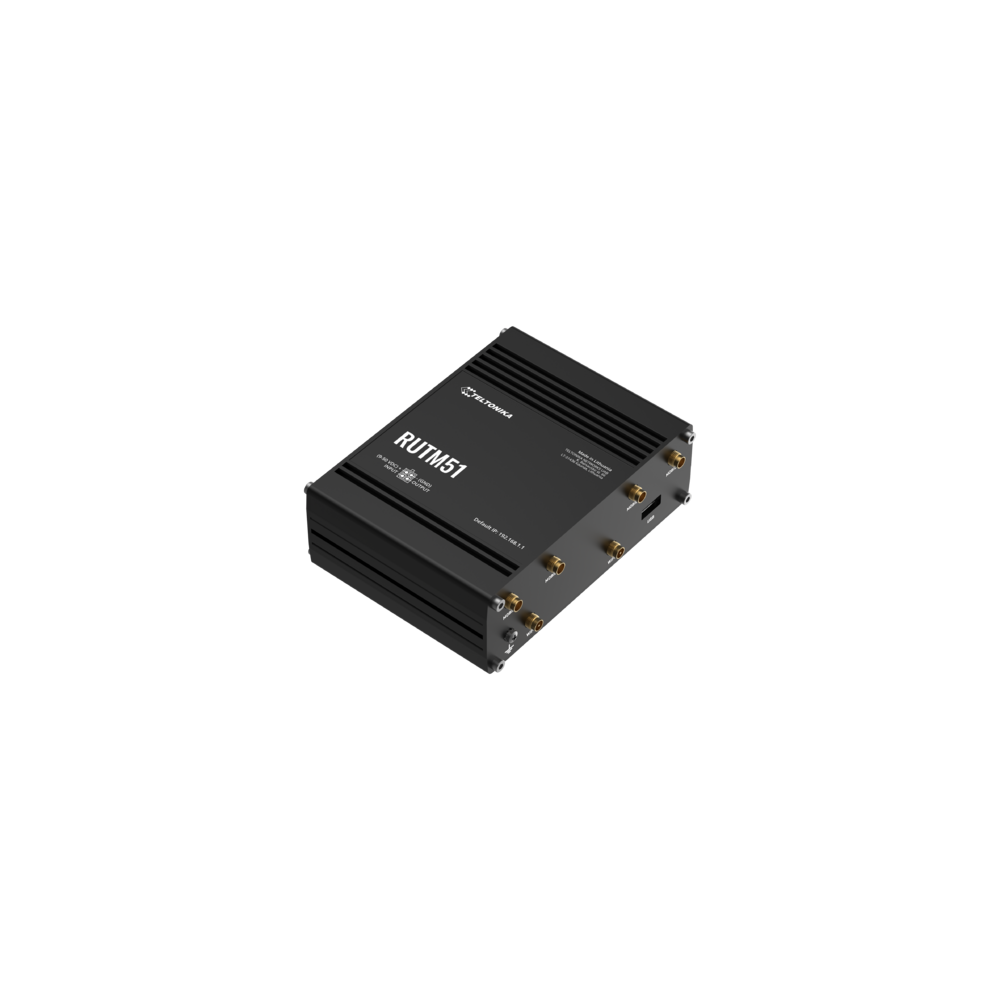 Router industriale 5G Dual-SIM RUTM51 Teltonika Networks - Aikom ...