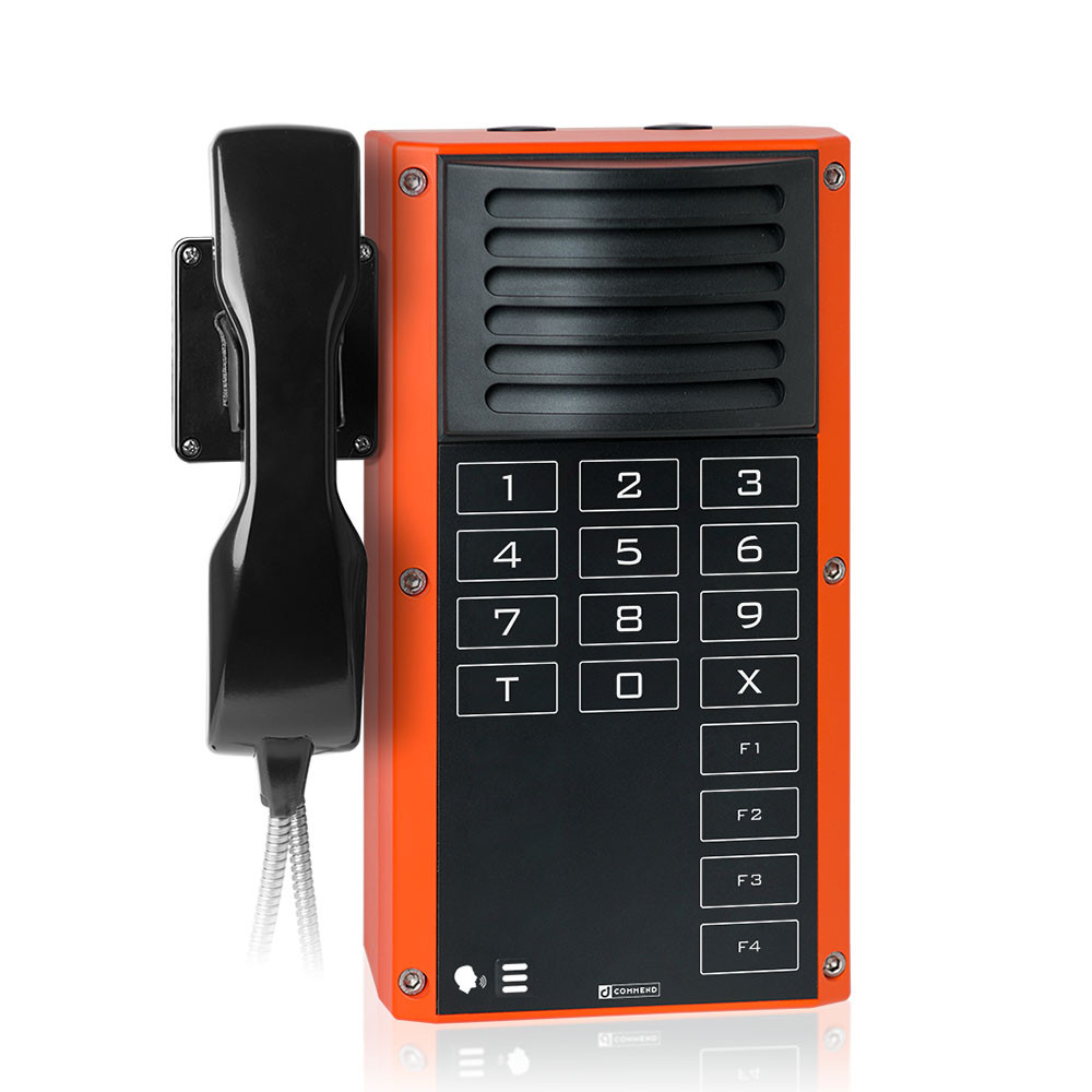 Stazione interfonica antideflagrante EX 7504D Commend - Interfoni da ...