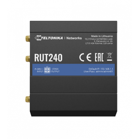 Router cellulare LTE RUT240 Teltonika Networks - Networking - Aikom ...