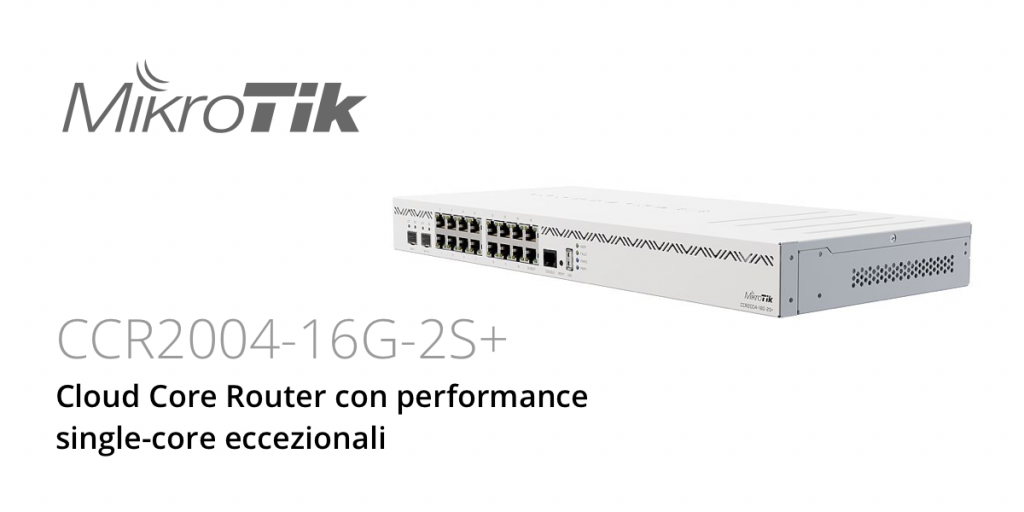 Scopri il nuovo Cloud Core Router con le migliori prestazioni della ...