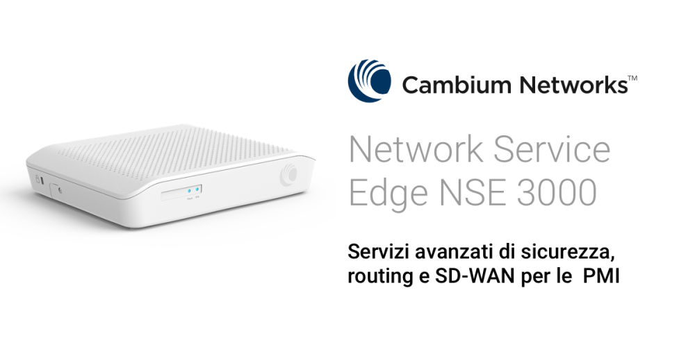 Nuovo Network Service Edge Cambium Networks - Aikom Technology